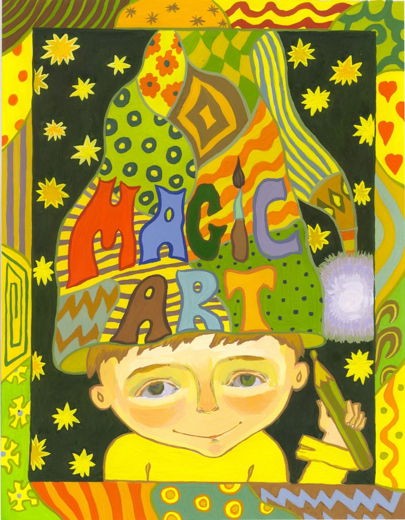 Illustrations for the project “Magic Art” – Maryna Verbytska